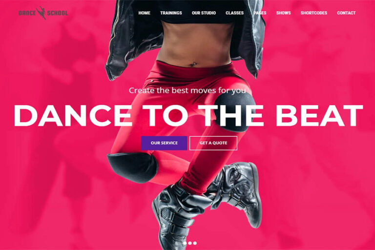 17 Best WordPress Themes For Dance Studios 2026 - ThemeMasterly