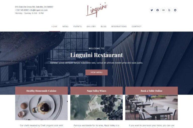 35 Best Restaurant Website Templates and Themes 2025 - ThemeMasterly