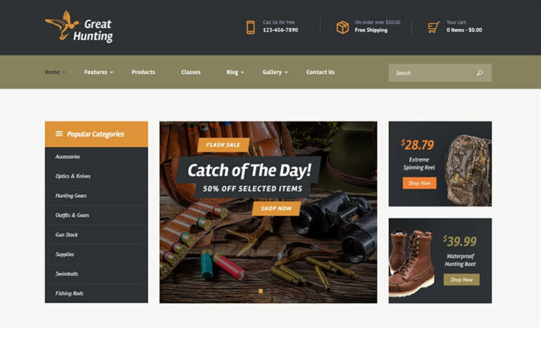 7 Best Hunting WordPress Themes (In 2025) - ThemeMasterly