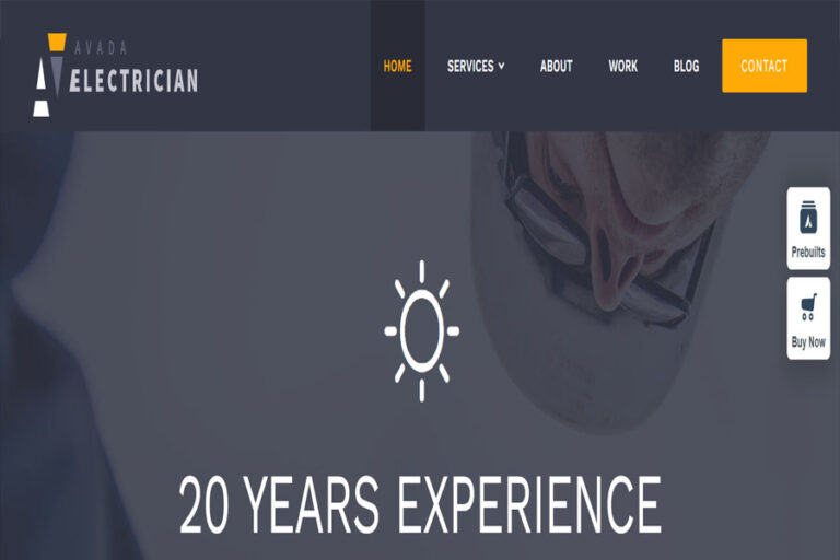 16 Best Electrician Website Templates (HTML & WordPress) 2025